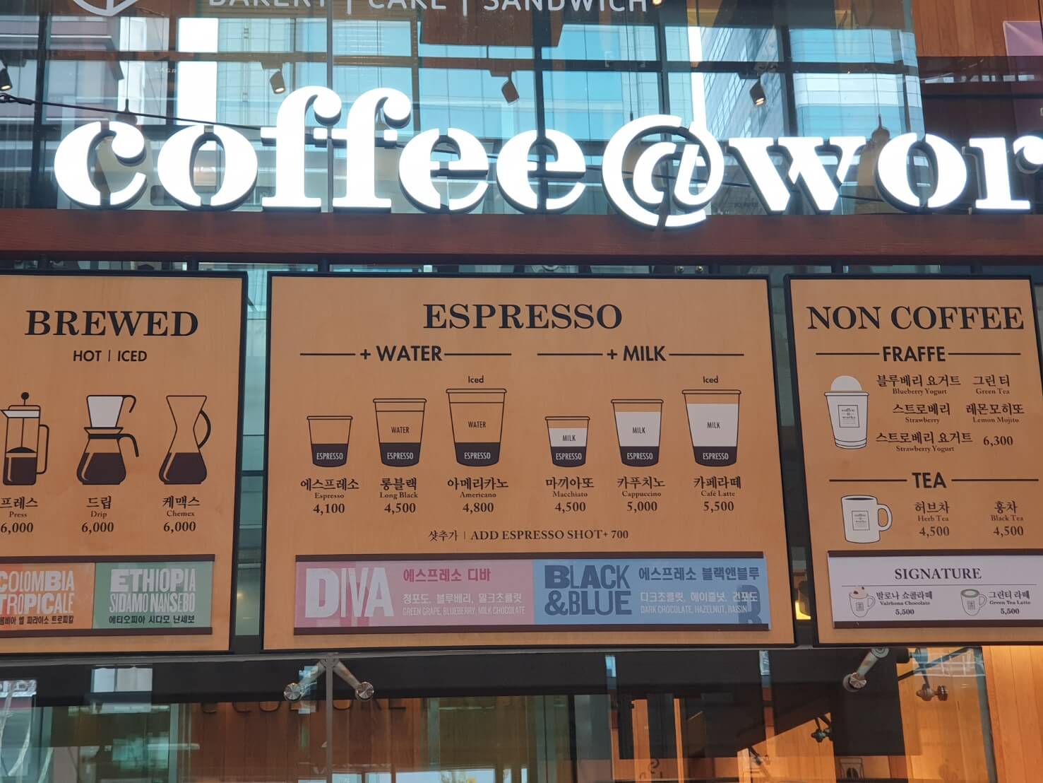 韓国のこだわりコーヒー屋さん【COFFEE@WORKS】旅好き男子あきよしのほぼ韓国ブログ